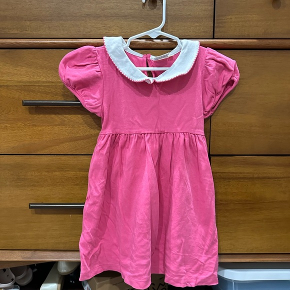luigi | Dresses | Luigi Charming Pink Dress With White Collar Size 4 ...
